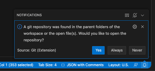 Welcome View When You Are In Subfolder Of A Repo · Issue 4784