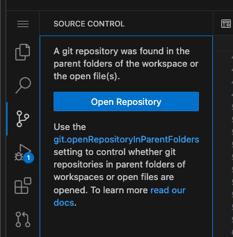 Welcome view when you are in subfolder of a repo · Issue #4784 · microsoft/vscode-pull-request ...