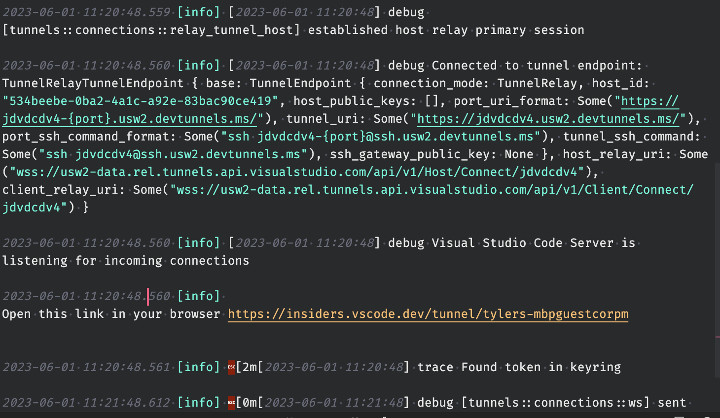 Code tunnel: attach does not always work · Issue #179122 · microsoft/vscode · GitHub