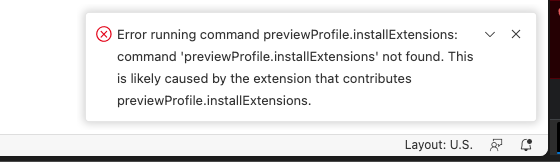 Unclearer Error When Loading Profile In Vscode Dev · Issue 184756 · Microsoft Vscode · Github