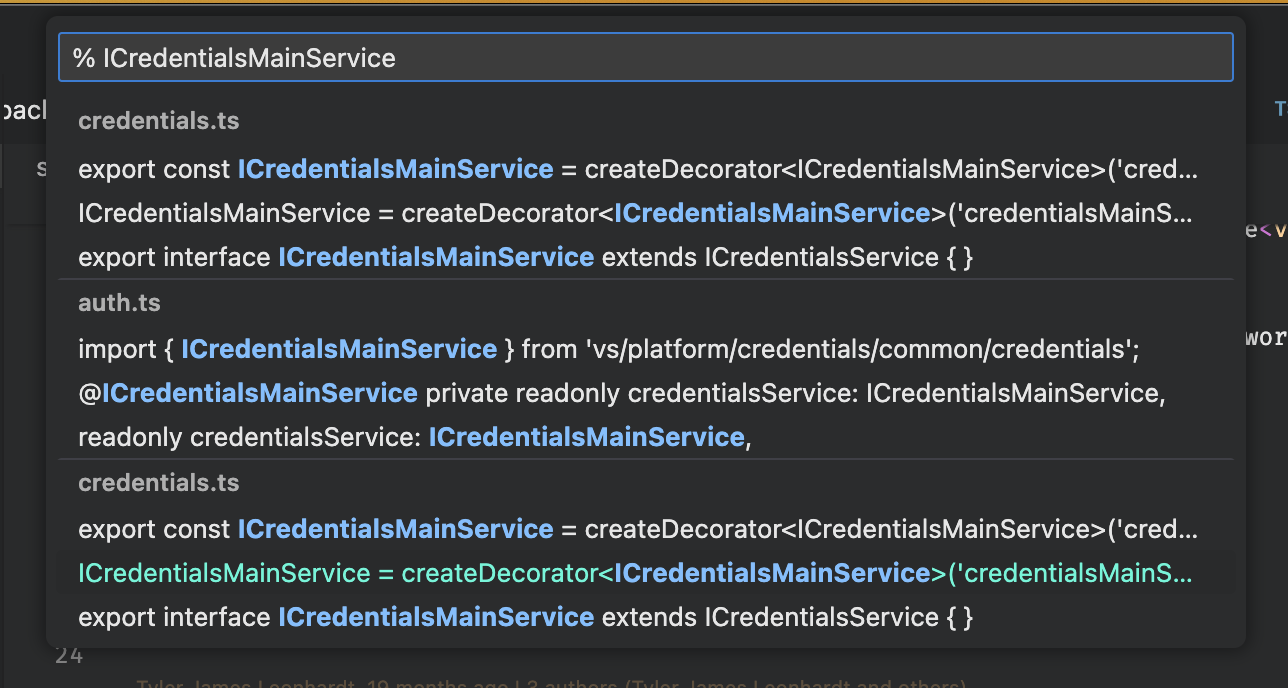 Quick Text Search Duplicate Results · Issue 192211 · Microsoftvscode · Github