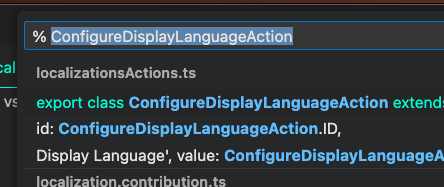 Opening quick text search with a selection should select the text in the input by default ...