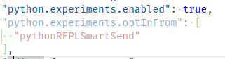 `python.experiments.optInFrom` isn't a recognized configuration · Issue #22328 · microsoft ...