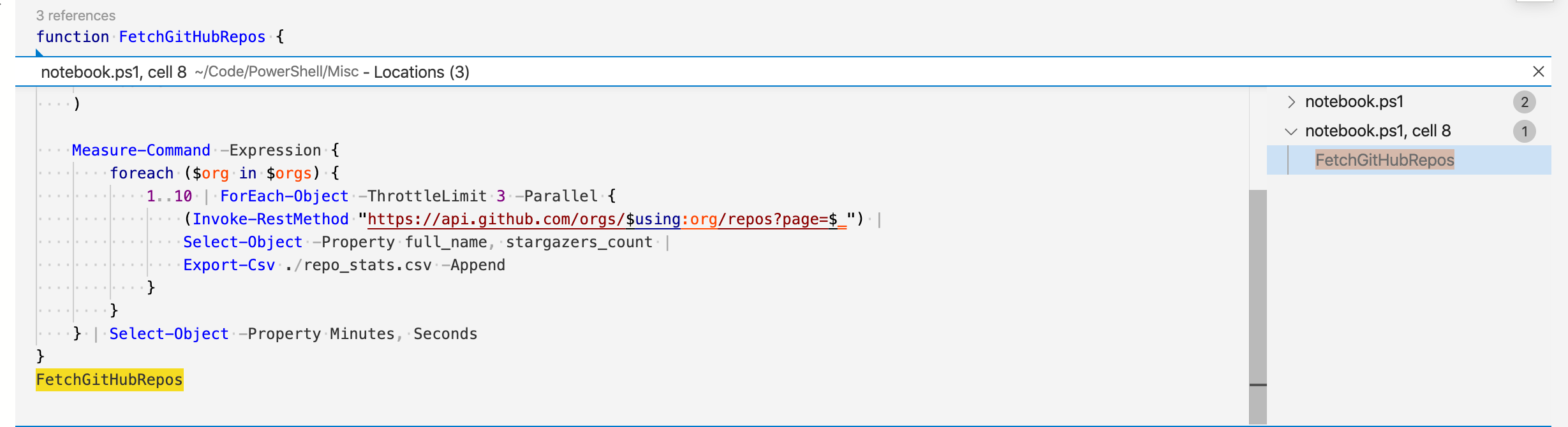 Codelens References In Notebooks Throws Error · Issue 95135 · Microsoftvscode · Github