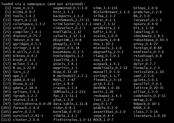 RunUMAP facing numpy version error · Issue #958 · satijalab/seurat · GitHub