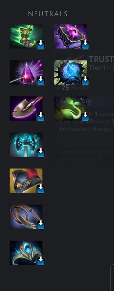 Quickcast not working with Neutral Items · Issue #7449 · ValveSoftware/Dota2-Gameplay · GitHub