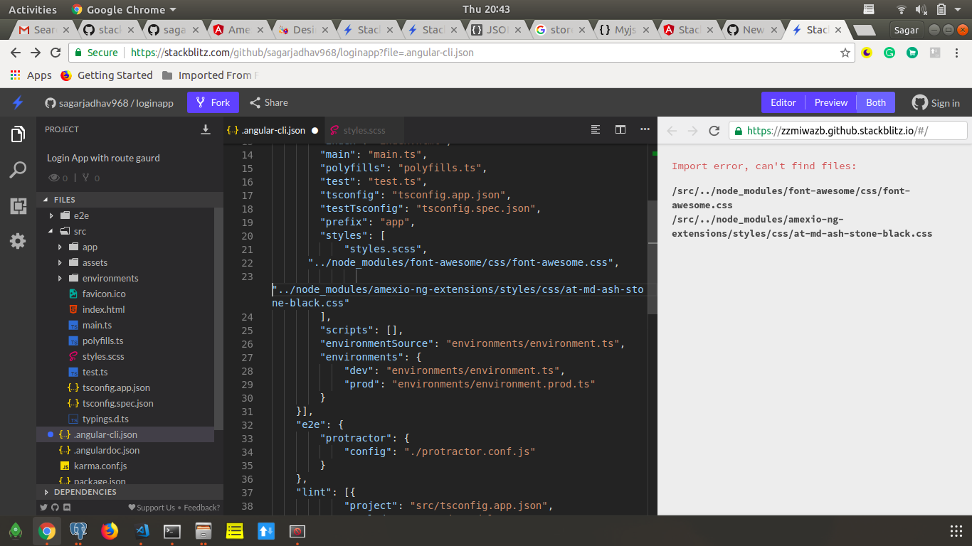 css files not loading from node_modules · Issue #696 · stackblitz/core ...