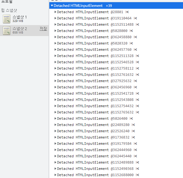 HTMLInputElement is not collecting by GC · Issue #81 · kou-yeung/WebGLInput · GitHub