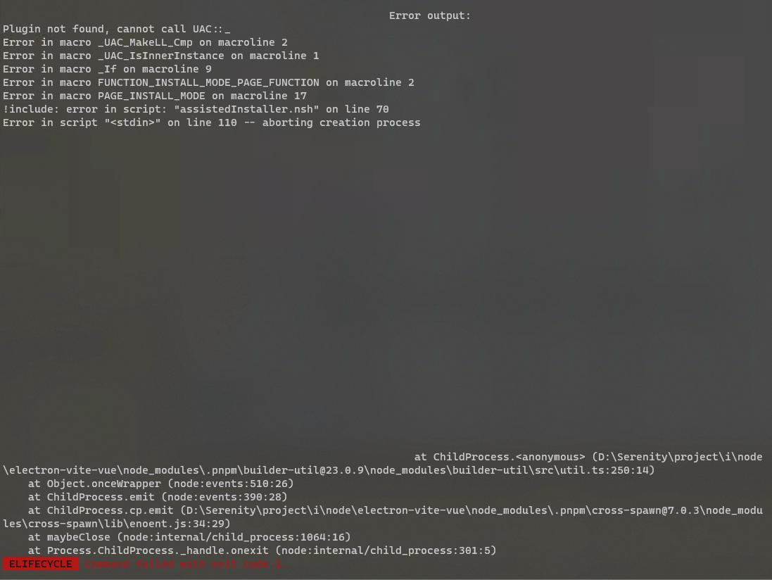 Win环境下编译报错 · Issue 206 · Electron Viteelectron Vite Vue · Github 