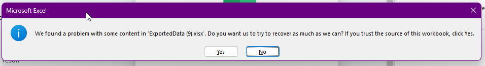 Grid excel export produce invalid content when using special char · Issue #12510 · IgniteUI ...