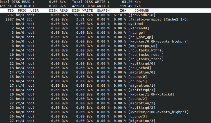 iotop: CONFIG_TASK_DELAY_ACCT not enabled in kernel · Issue #160361 · NixOS/nixpkgs · GitHub