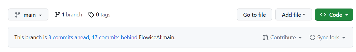 How to sync to the latest version? · FlowiseAI Flowise · Discussion ...