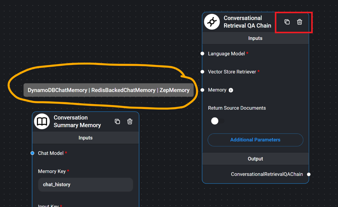 [BUG] Conversational Retrieval QA Chain Node won't accepts BufferMemory · Issue #633 · FlowiseAI ...