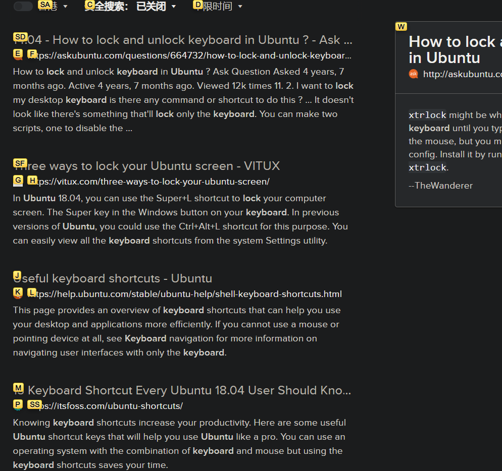 Feature Requests:select link based on the first few letters of the word · Issue #3547 · philc ...
