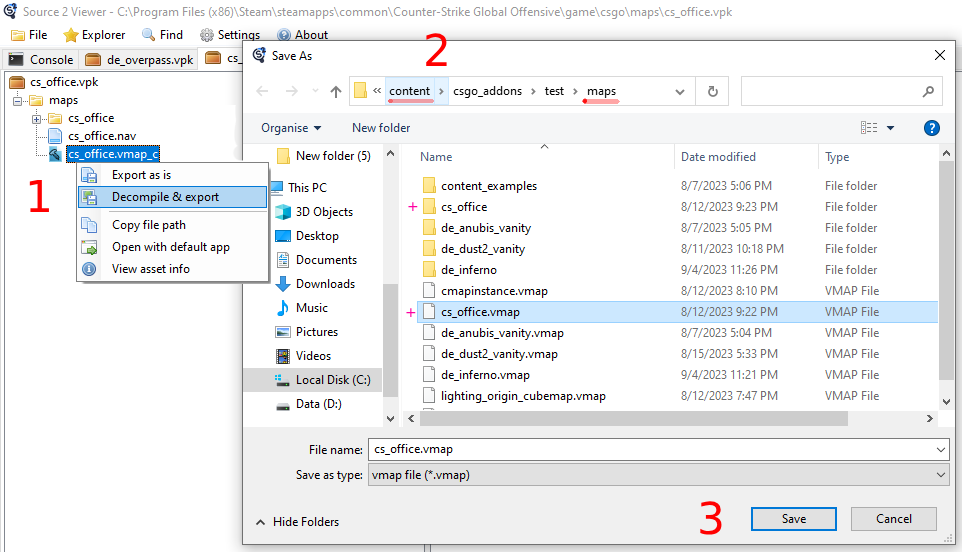How to decompile my map? · ValveResourceFormat ValveResourceFormat ...