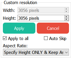 [ Fixed] [BUG] Specify ONLY height and specify ONLY width are the same in 3.95.01 · Issue #426 ...