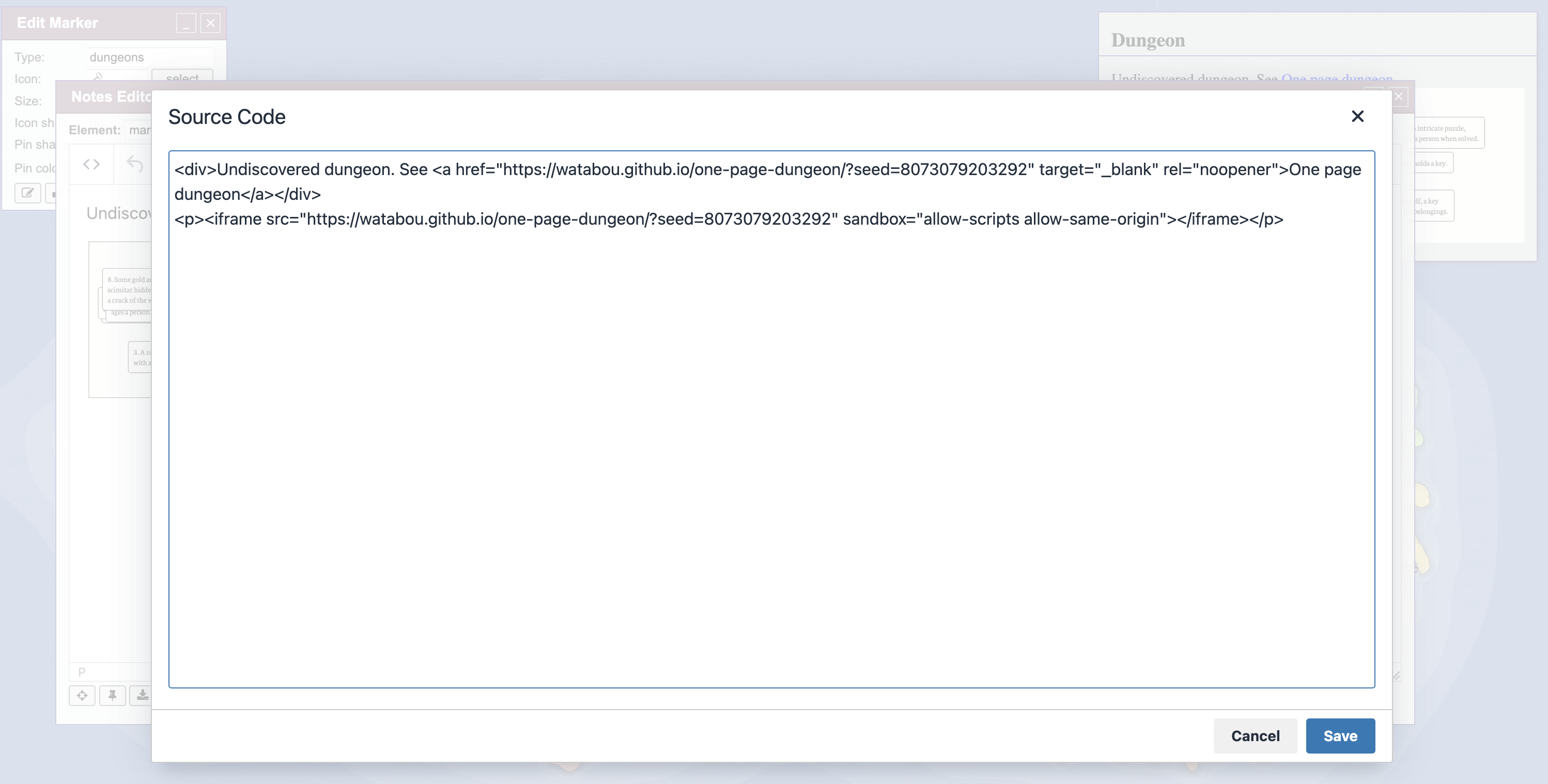 add custom dungeon links like you can add customer city links · Issue #851 · Azgaar/Fantasy-Map ...