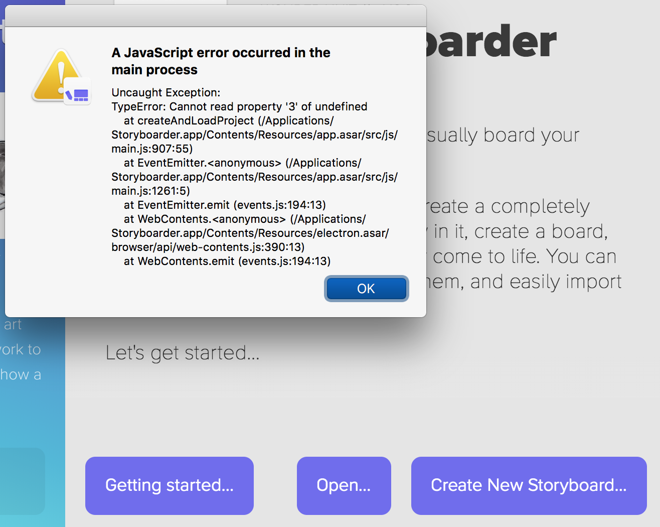 Threw .js error on create new 16:9 board · Issue #1997 · wonderunit/storyboarder · GitHub