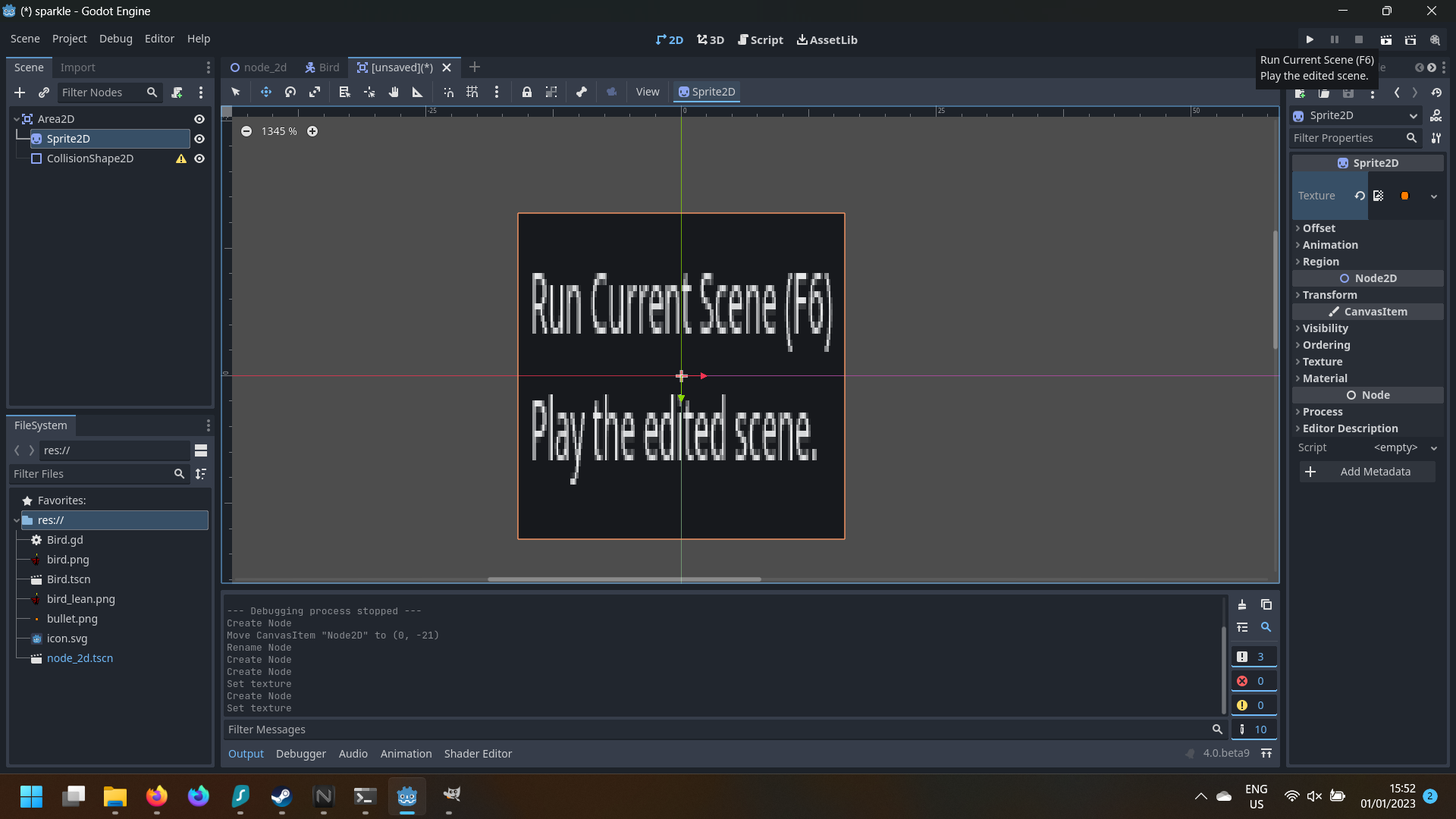 Sprite2d not showing texture in editor, showing tooltips instead · Issue #70794 · godotengine ...
