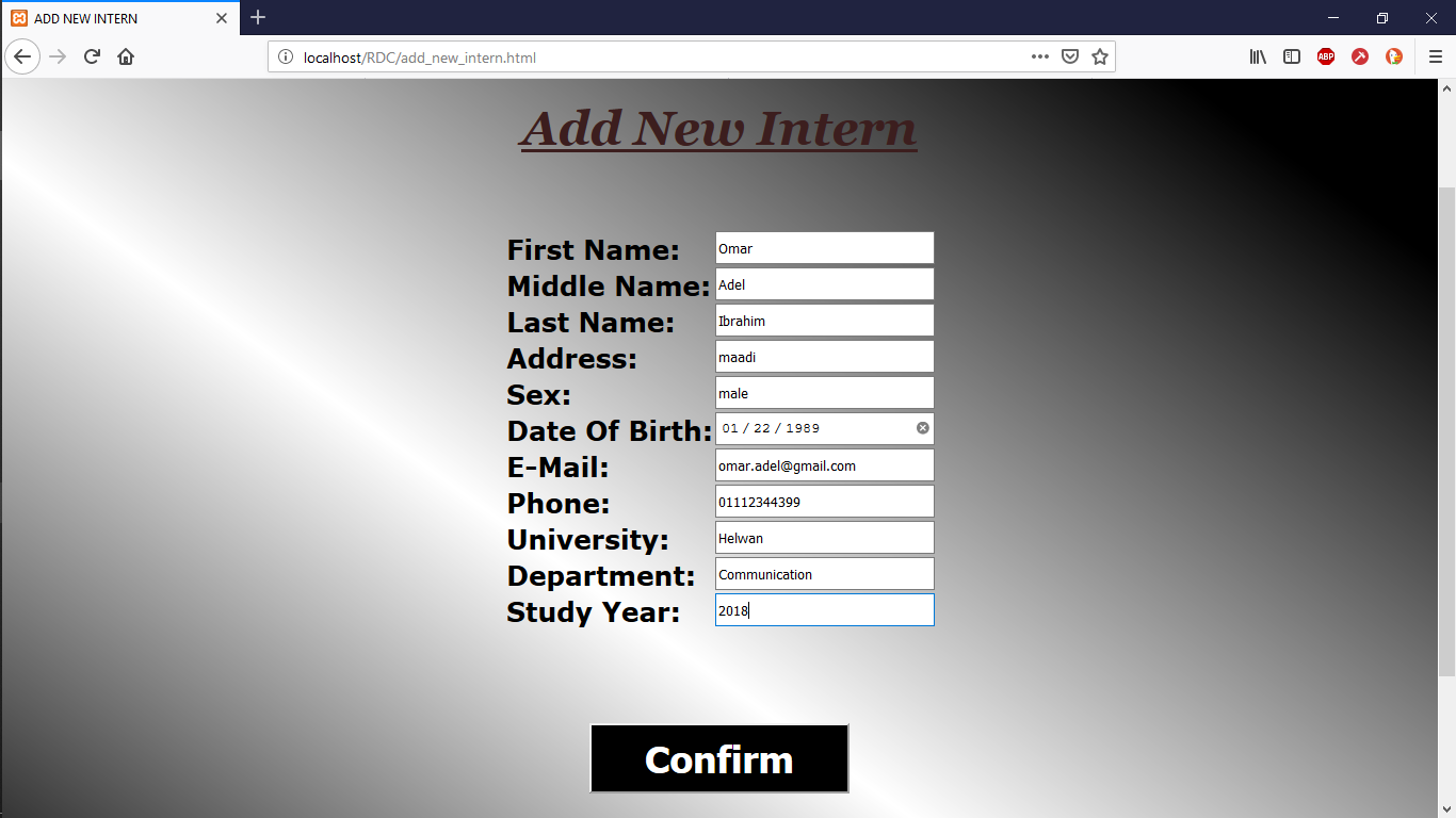 GitHub - AhmedEltorky/RDC-LAB-Database: The database for R.D.C lab website.