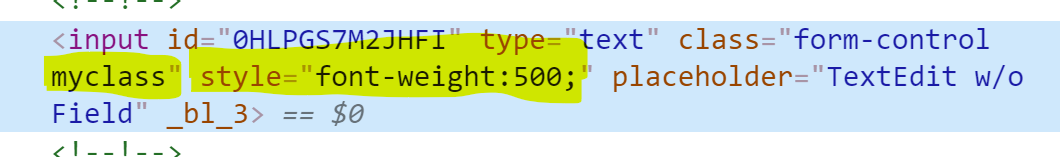 Attribute splattering for TextEdit, NumericEdit, SelectEdit · Issue #236 · Megabit/Blazorise ...