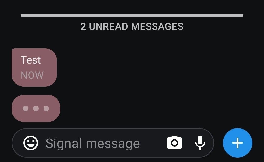 Typing indicators are counted as an unread message · Issue #8851 · signalapp/Signal-Android · GitHub