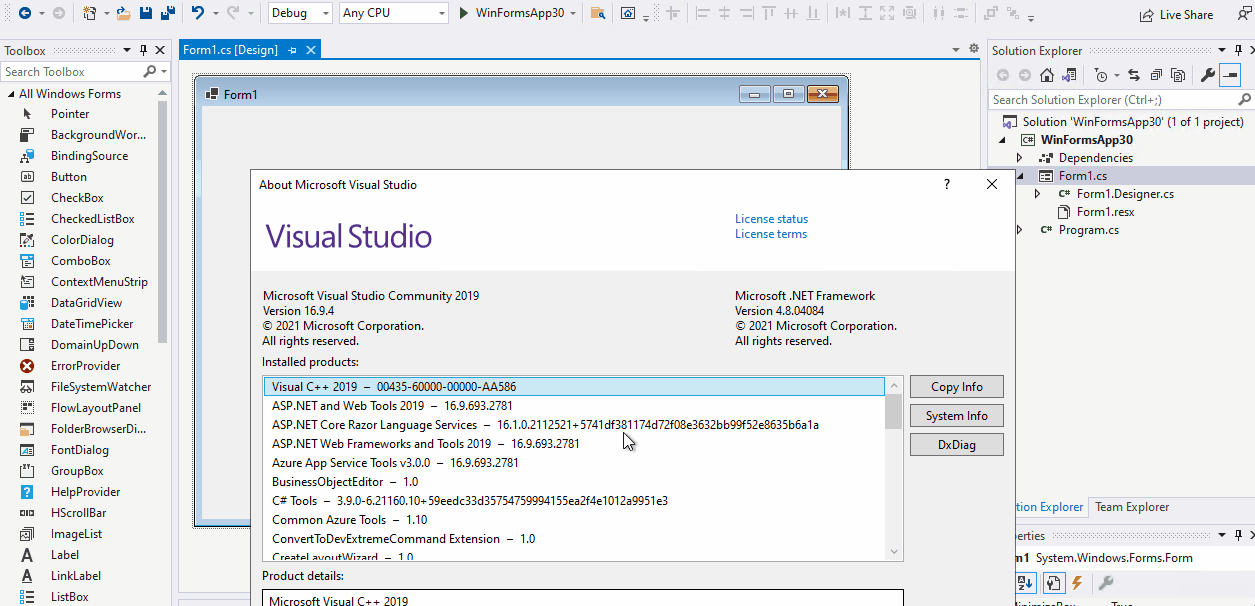 Unable to select controls inside the TabControl · Issue #3303 · dotnet/winforms · GitHub