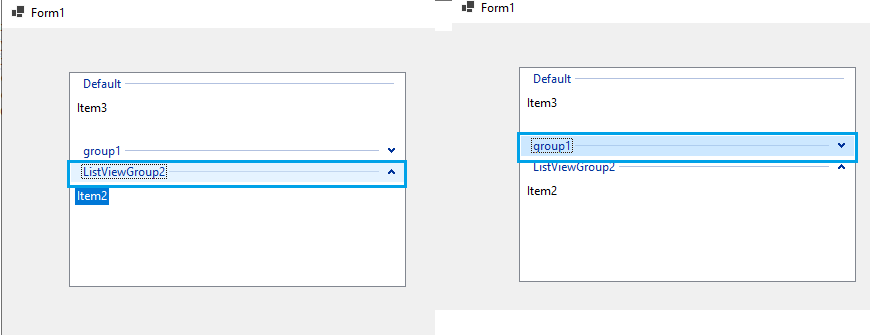 Incorrect dimensions of collapsible ListViewGroup · Issue #5087 · dotnet/winforms · GitHub