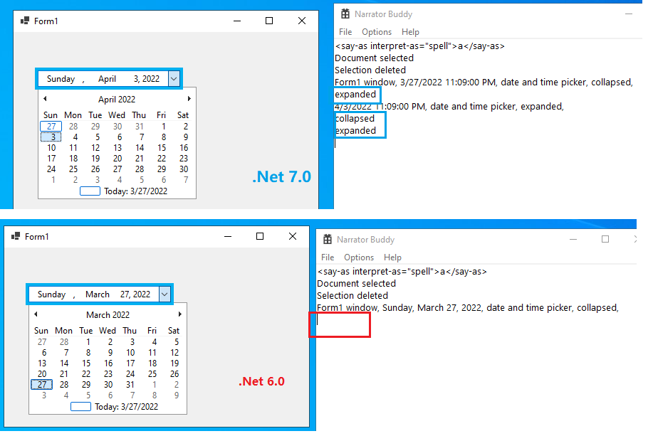 A Datetimepicker Control Should Support State Announcing On Calendar Opening · Issue 5487