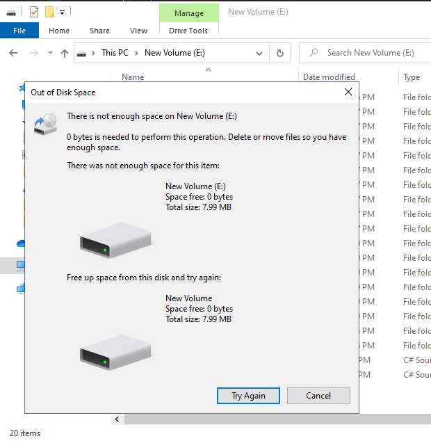 FolderBrowserDialog throws AccessViolationException and crashes when creating a new folder in a ...