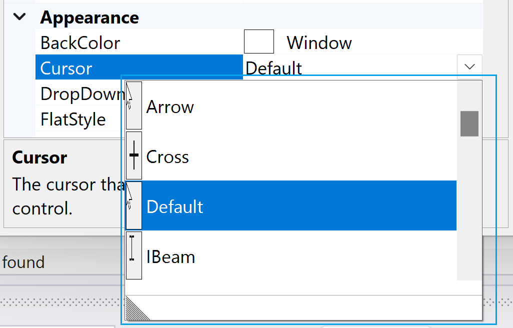 [HDPI] Cursor editor in propertyGrid is not scaled well · Issue #9007 ...