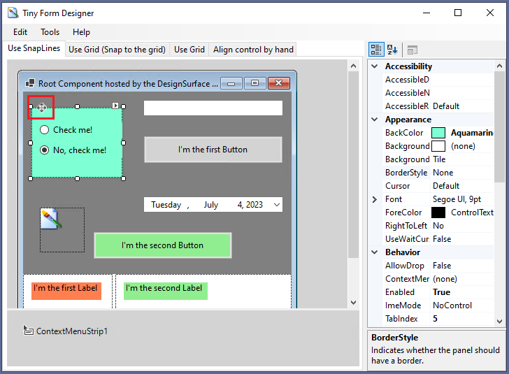 Moving icon of GroupBox/Panel is not clear in DemoConsole application · Issue #9421 · dotnet ...