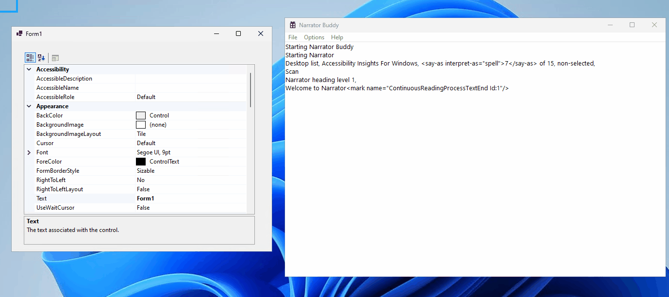 [Accessibility] Narrator cannot announce some cursor items with specific names · Issue #9464 ...