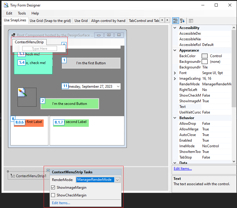 Component controls in Component tray should not be modified when TabOrder is enabled in ...