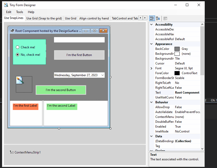 Component Controls In Component Tray Should Not Be Modified When Taborder Is Enabled In