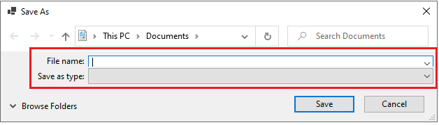 'File name' ComboBox in SaveFileDialog is truncated by default after ...