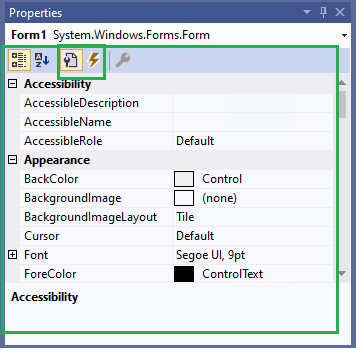 Properties window is blank · Issue #3636 · dotnet/winforms · GitHub