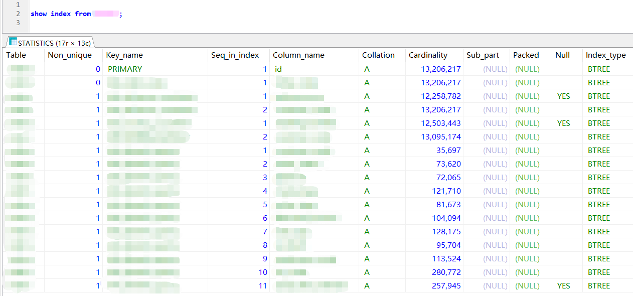 Add Cardinality with index option page · Issue #1264 · HeidiSQL/HeidiSQL · GitHub