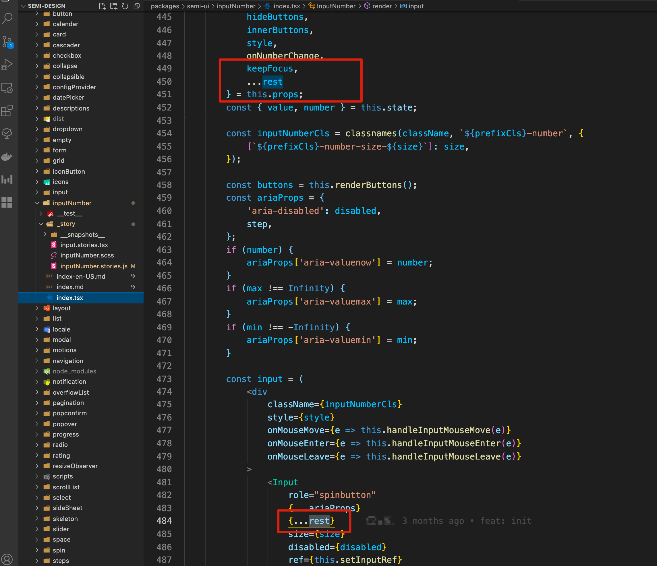 InputNumber使用 defaultValue报错 · Issue #537 · DouyinFE/semi-design · GitHub