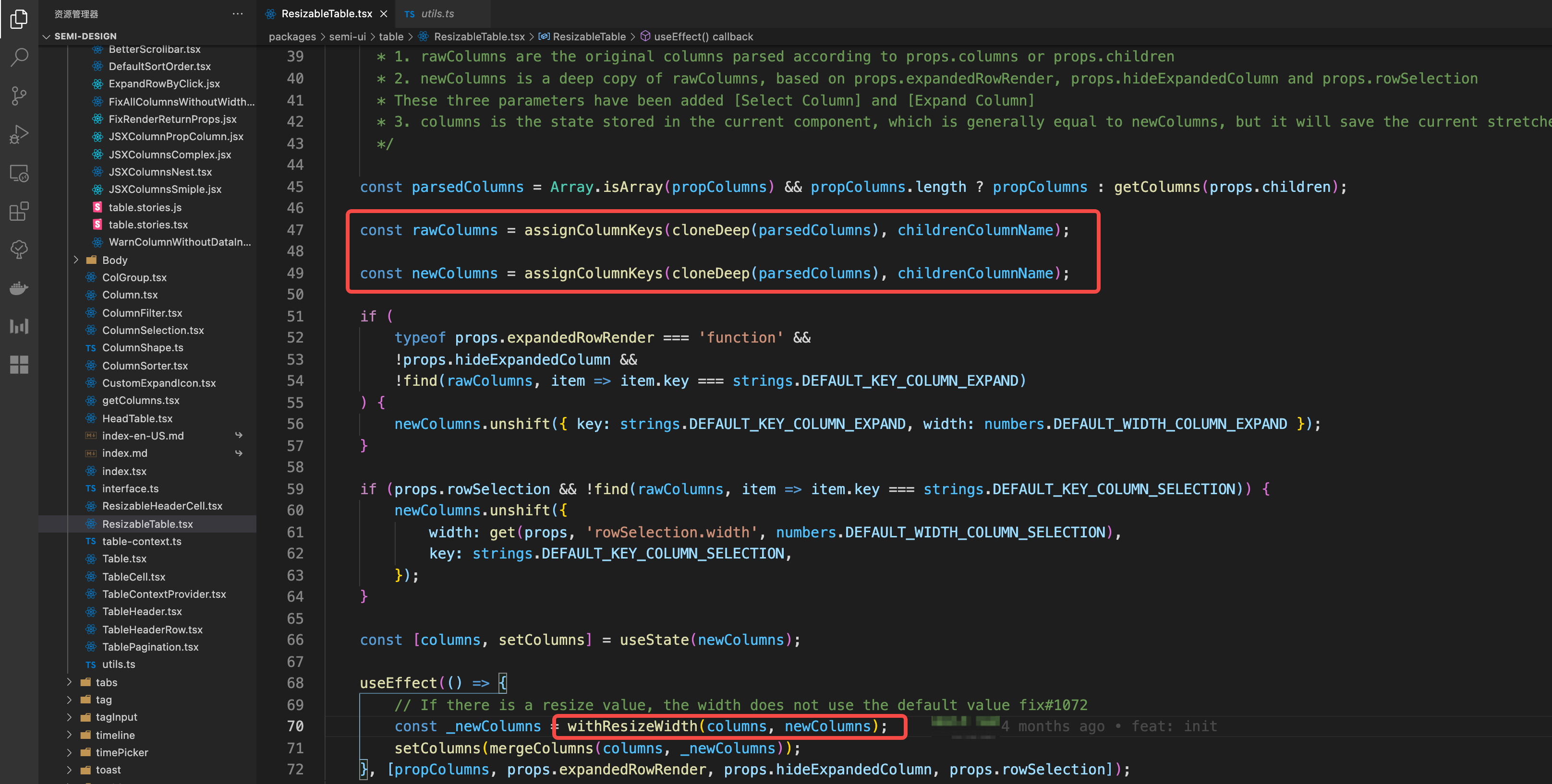 [Table]动态修改 columns ，列宽设置失效 · Issue #650 · DouyinFE/semi-design · GitHub