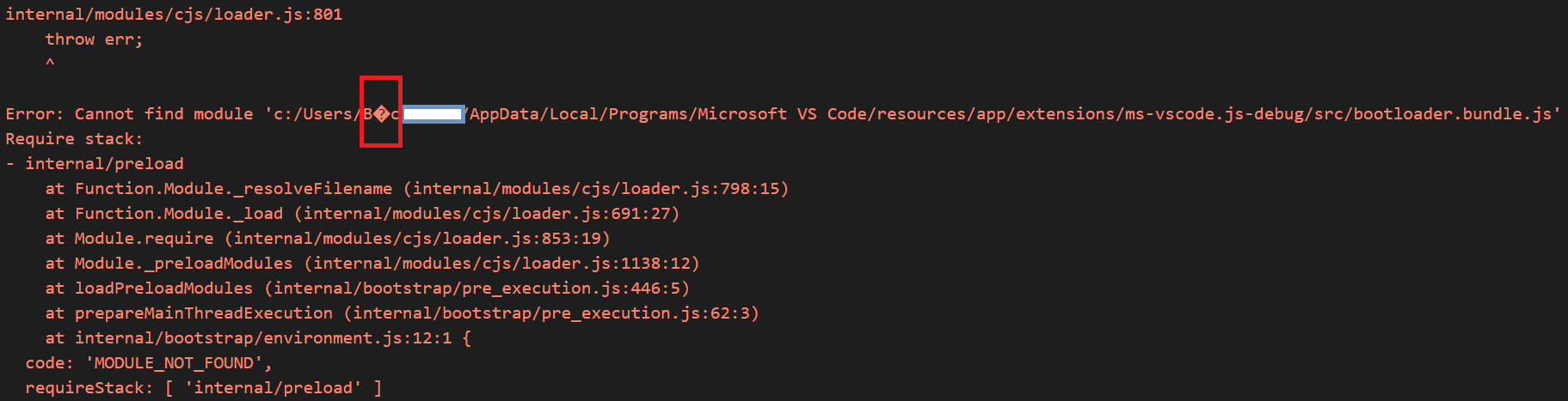 Error when navigating to 'Package manager' or when trying to merge schemas · Issue #8781 ...