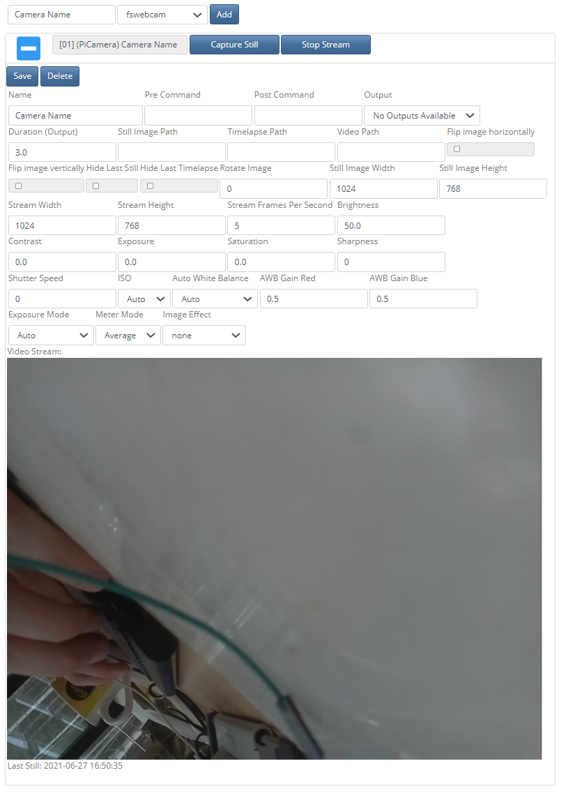 Camera stream issue · Issue #1041 · kizniche/Mycodo · GitHub