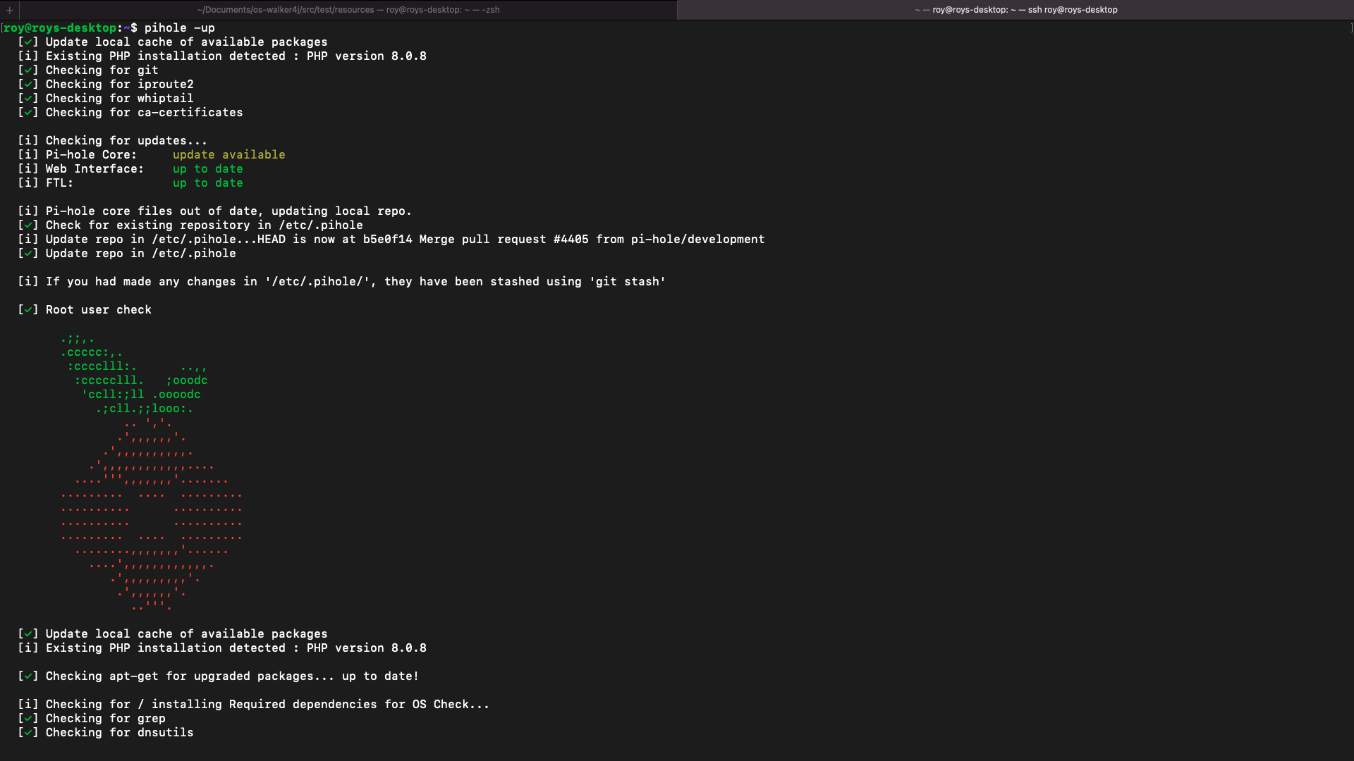 Pi-hole Core: update available · Issue #4481 · pi-hole/pi-hole · GitHub
