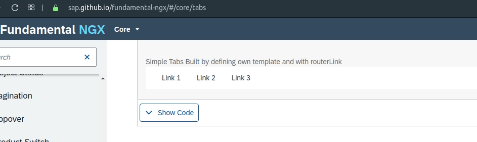 Tabs with routerlink does not render active state styles · Issue #2102 · SAP/fundamental-ngx ...