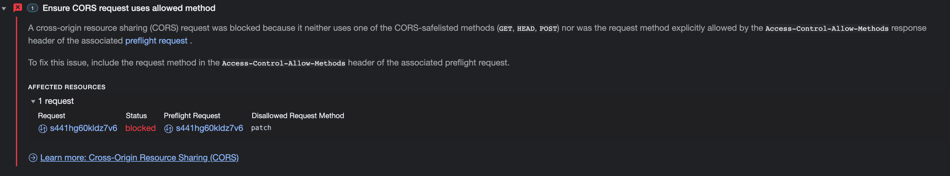 Patch method not included in access-control-allow-methods · pocketbase pocketbase · Discussion ...
