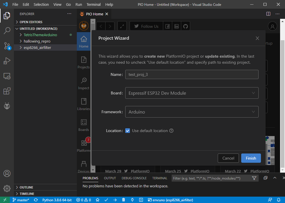 Automatically switch to newly created project's environment · Issue ...