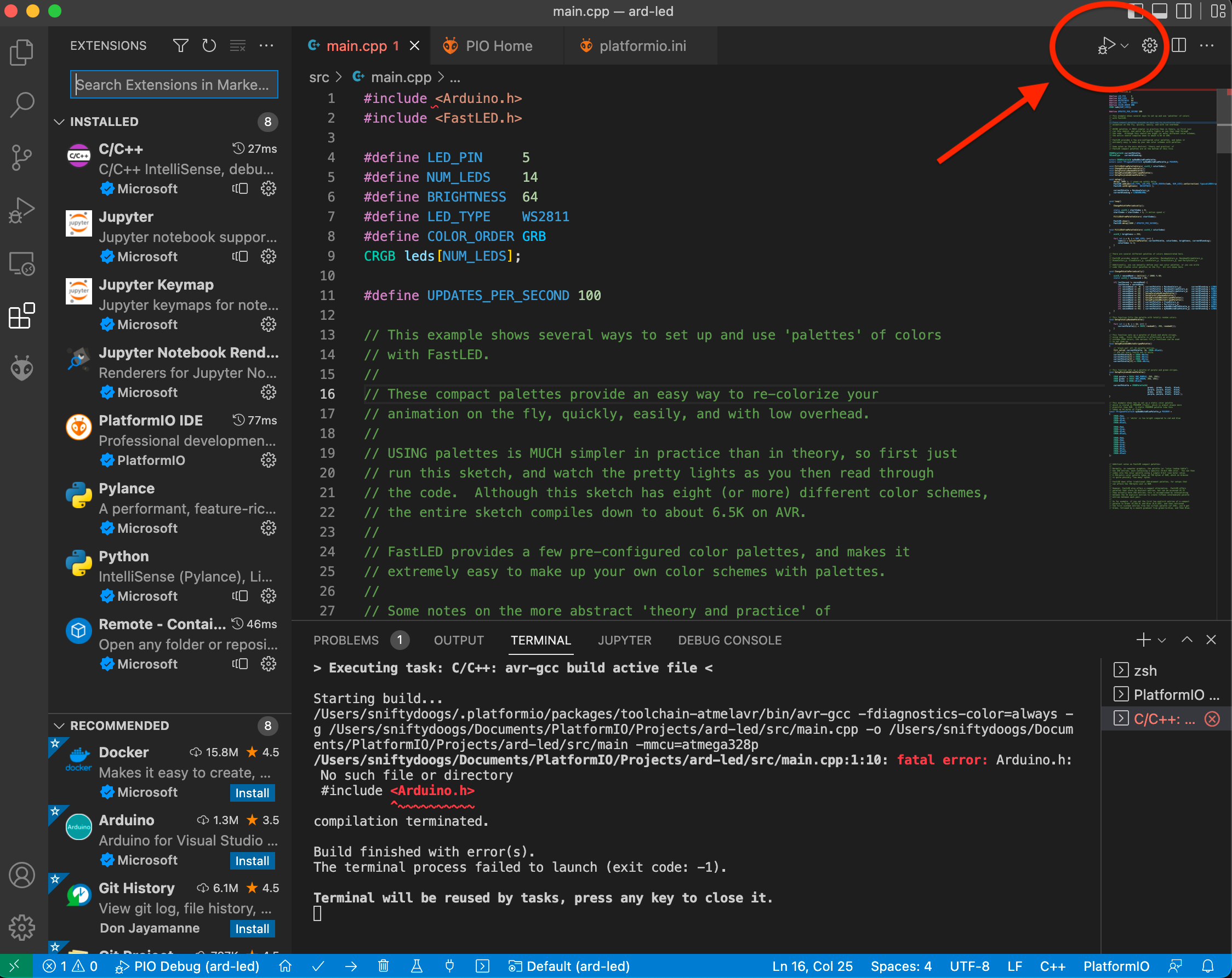 Prevent users from using wrong build / debug buttons · Issue #3229 ...
