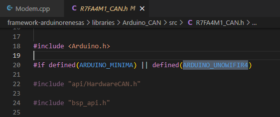 Missing identifier board macro for Uno R4 Minima · Issue #4 · platformio/platform-renesas-ra ...