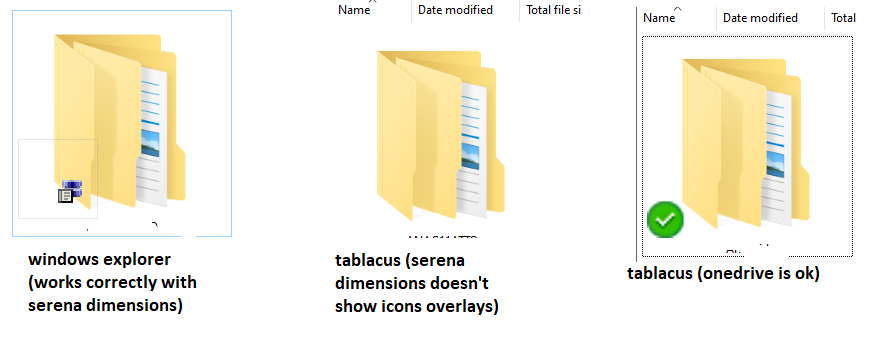 icon overlay not visible · Issue #393 · tablacus/TablacusExplorer · GitHub
