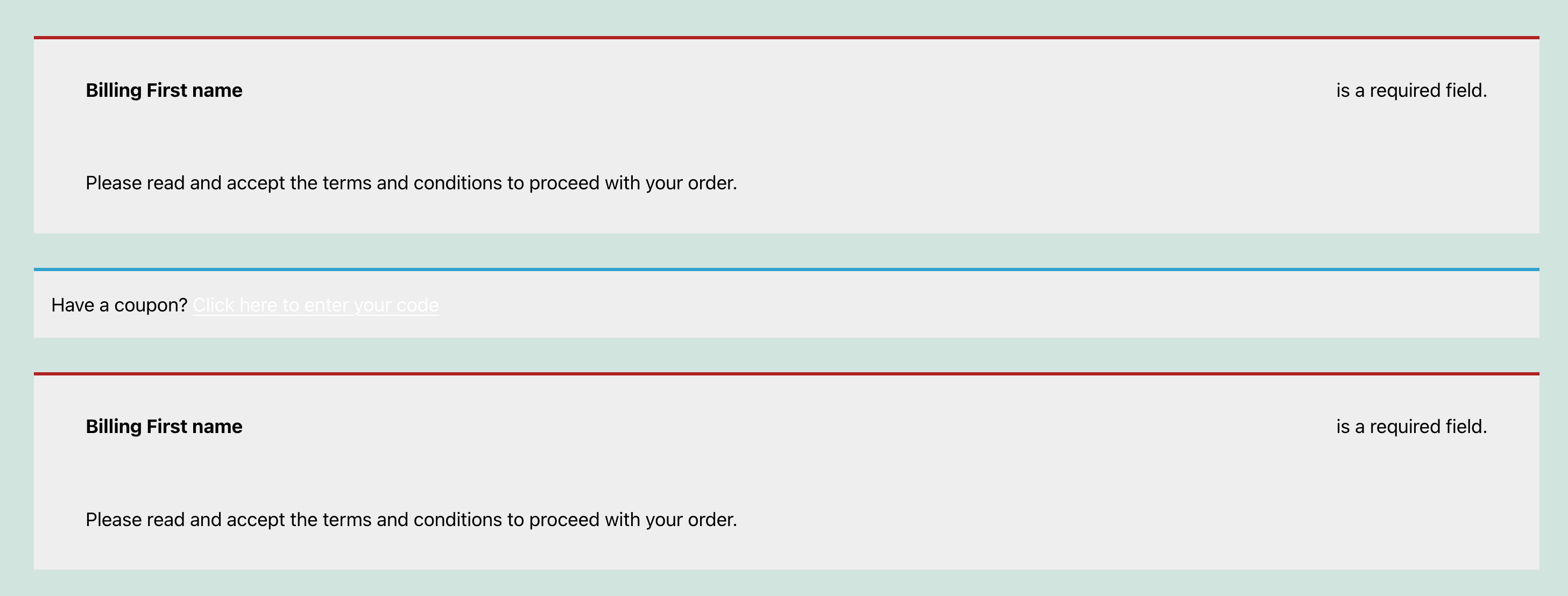 Error notices in checkout do not update / or are shown twice (1436) · Issue #1168 · woocommerce ...